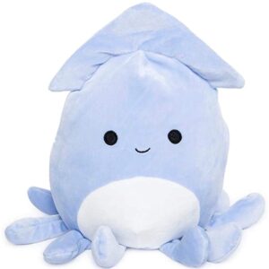 squishmallow kellytoy - stacy the squid - 8 inch (20cm) - sea life squad