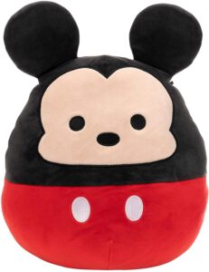 squishmallow kellytoy - disney mickey mouse - 12 inch (30cm) - official licensed product- exclusive disney 2021 squad