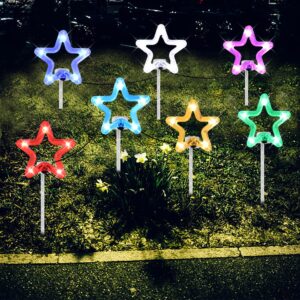 49ft solar string lights outdoor,stars rgb lights solar powered 8 colors changing led patio hanging lights outdoor&indoor landscape decorative waterproof for pergola balcony backyard walkway deck