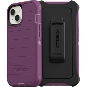 otterbox defender series series screenless edition case for iphone 13 (only) - happy purple