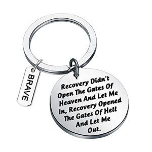 tgbje aa na drug recovery gift sober gift rehab keychain gift sobriety gift addiction recovery gift (gates keychain)