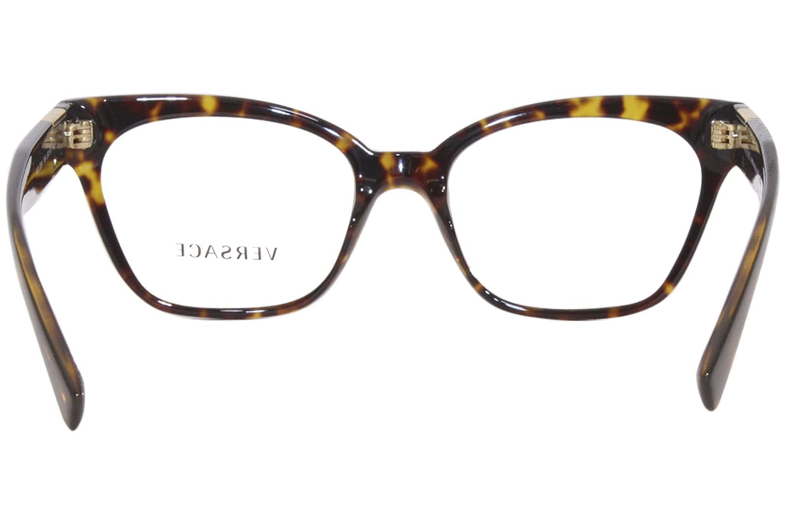 Versace VE3294-108 Eyeglass Frame Havana w/Demo Lens 53mm