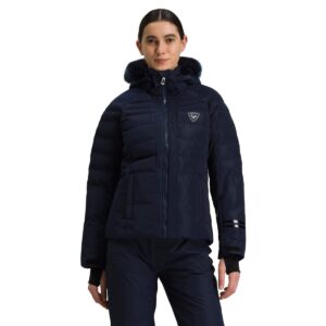 rossignol rapide pearly insulated ski jacket womens black small