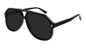 gucci pilot sunglasses gg1042s 001 black 60mm 1042