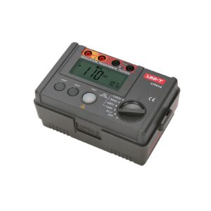 UNI-T Digital Megohmmeter UT501A Insulation Resistance Tester Multimeter, Electrician Megohm Meter, 125V/250V/500V/1000V Test Voltage, 0.01~200Ω Low Resistance Testing, 2000 Counts Auto Ranging