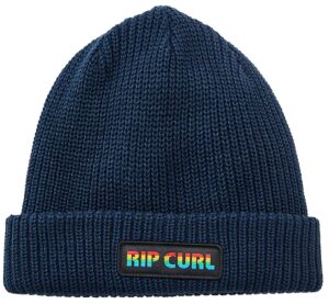 rip curl icons reg beanie navy one size