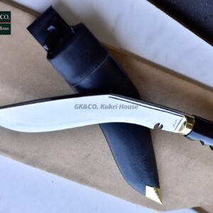 GK&CO. Kukri House Genuine Kukri Knife - 11 Inch Blade World War II Gripper Horn Handle Kukri/Khukuri - Handmade in Nepal