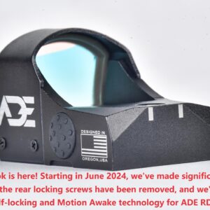 Ade Advanced Optics Crusader RD3-009 Red Dot Reflex Sight + Optic Mounting Plate for Sig Sauer P320 M17 / M18 Pistol