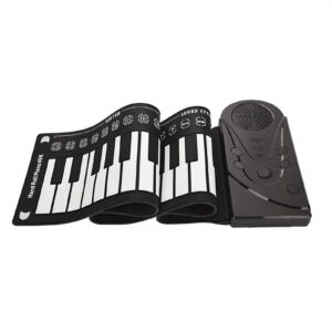 49 keys roll up piano upgraded portable electronic keyboard hand rolling up piano plastic and silicone piano for adult flexible & foldable