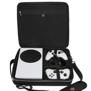 aproca hard storage travel case, for microsoft xbox series s game all-digital console and xbox wireless controller