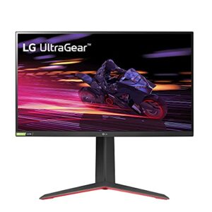 lg 27gp750-b 27” ultragear fhd (1920 x 1080) ips gaming monitor w/ 1ms response time & 240hz refresh rate, nvidia g-sync compatible with amd freesync premium, thin bezel, tilt/height/pivot adjustable