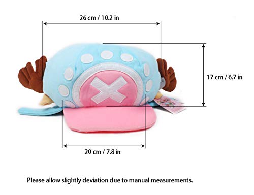 WANHONGYUE Anime Tony Tony Chopper Cosplay Trapper Hat Bomber Hats Aviator Hat Warm Winter Cap