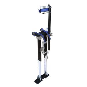 marddpair Drywall Stilts 15-23 inch Grade Adjustable Auminum Tool Stilt for Painting or Cleaning - Black