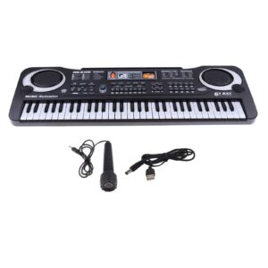 Colaxi 6 Portable Electronic Keyboard/Microphone Beginner Digital Piano