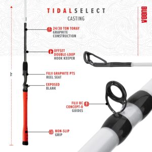 BUBBA TS701MF-C Tidal Select Casting Rod