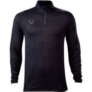 EvoShield Men's 1/4 Zip, Black, X-Large