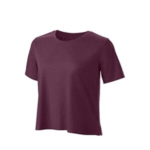 evoshield women's standard crop, plum, x-large