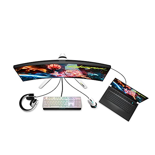 Alienware m16 Gaming Laptop,16" QHD+(2560 x 1600) 240Hz, AMD Ryzen 9-7845HX(Beat i9-12900H), 16GB DDR5 RAM, 1TB SSD, GeForce RTX 4080 12GB GDDR6, AlienFX RGB Backlit KB, Windows 11 Pro, with Mouse