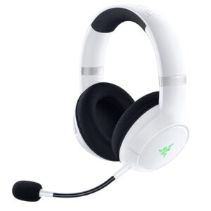 razer kaira pro wireless gaming headset for xbox: triforce titanium 50mm drivers - supercardioid mic - dedicated mobile mic - eq pairing - xbox wireless & bluetooth 5.0 - white