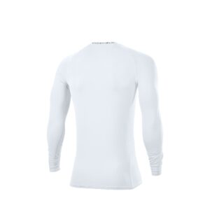 EvoShield Men's Standard Long Sleeve, Team White, Medium