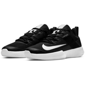 Nike Men's Hard Court Tennis Shoes, Black White, 42.5 EU