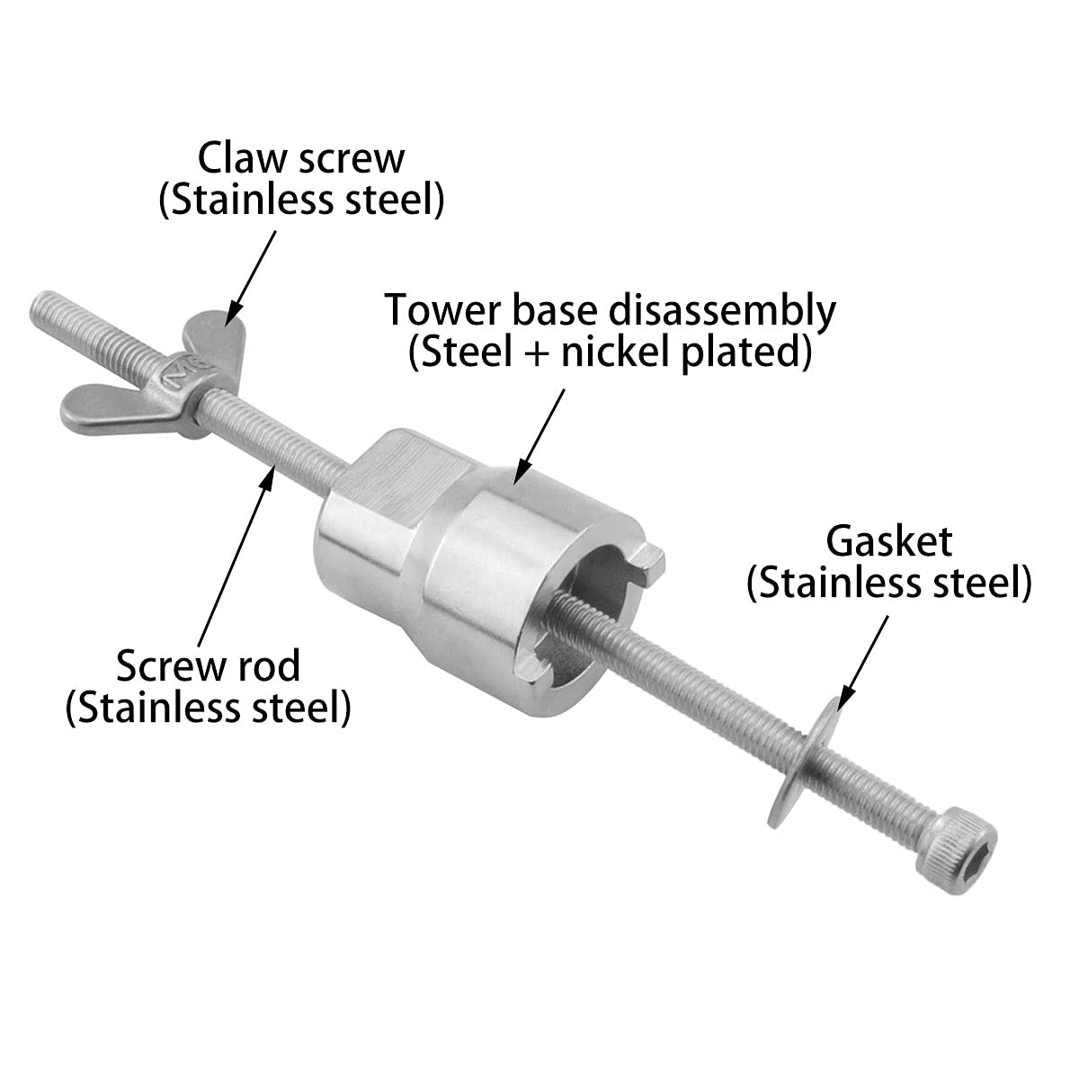 DGHAOP Freehubs Body Disassembly and Installation Tool Mountain Bike Bicycle Repair Parts Bicycle Wheel disassembly and Installation Tool