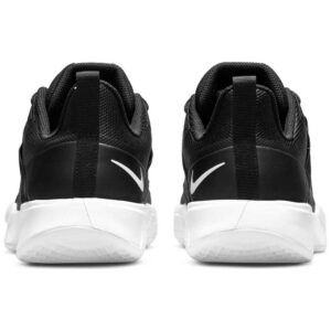 Nike Men's Hard Court Tennis Shoes, Black White, 42.5 EU