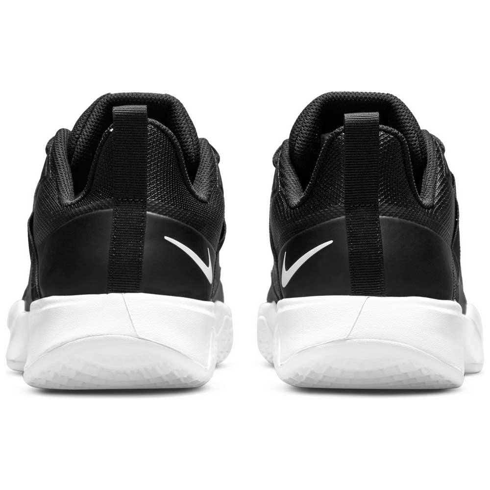 Nike Men's Hard Court Tennis Shoes, Black White, 42.5 EU