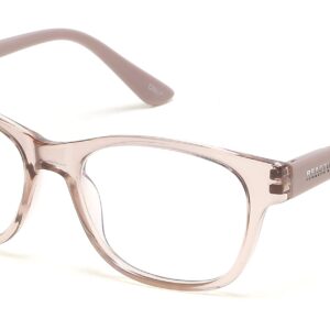 Kenneth Cole REACTION Women's KC1504-B Cat Eye Blue Light Blocking Eyewear Frames, Shiny Pink, 52mm