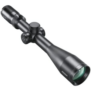 bushnell elite 4500 4x 4-16x50 hunting riflescope - crisp image clarity, durable aircraft-grade aluminum, second focal plane, capped turrets and multi-x reticle