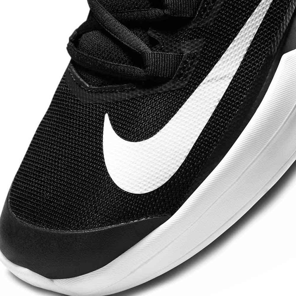 Nike Men's Hard Court Tennis Shoes, Black White, 42.5 EU