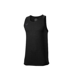 evoshield men's standard tank, black, x-large