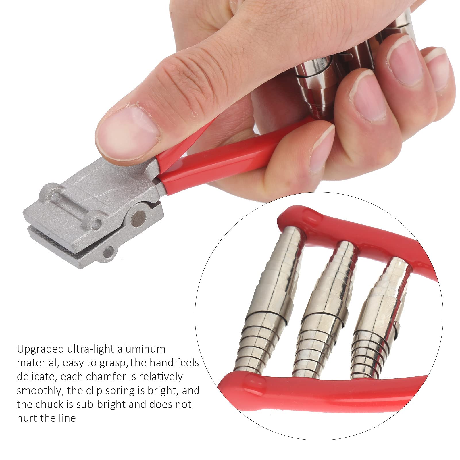 Alomejor Sports Starting Clamp, Manual Starting Clamp Stringing Sub?Bright sub?Bright sub?Bright for Hold The Racquet Line for Threading Work