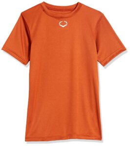 evoshield boys' e306 tech, texas orange, medium