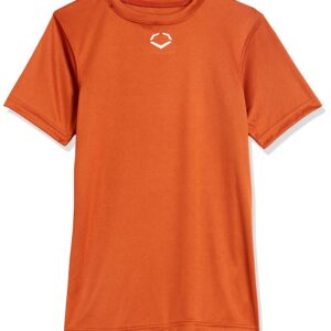 EvoShield Boys' E306 Tech, Texas Orange, Medium