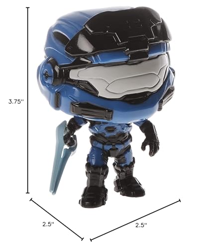 Funko POP Games: Halo Infinite - Mark V [B] with Blue Energy Sword with Chase, Multicolor, (59336)