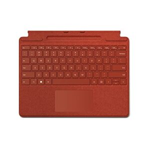 microsoft surface pro signature keyboard - poppy red