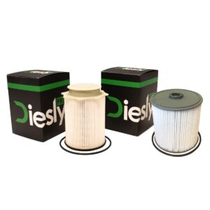 diesly pro 6.7l cummins fuel filters | 2019-2024 ram/dodge 2500 3500 4500 5500 6.7l cummins turbo diesel engines | replaces# 68436631aa, 68157291aa