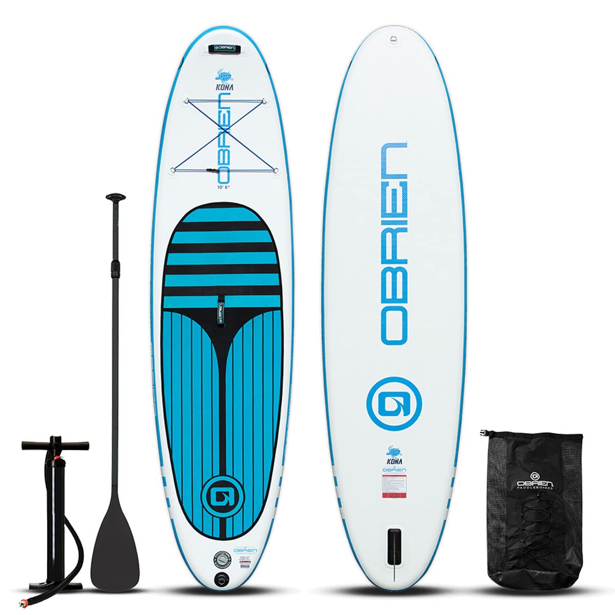 O'Brien Kona Inflatable Paddle Board 10'6" Kit