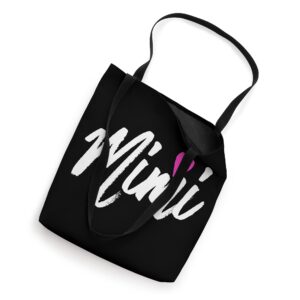 Mimi with Pink Heart Fun Grandmother Gift Tote Bag