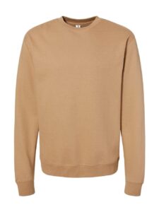 independent trading co. - midweight sweatshirt - ss3000 - s - sandstone