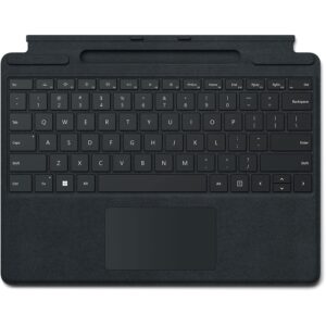 surface pro signature keyboard with fingerprint reader – black