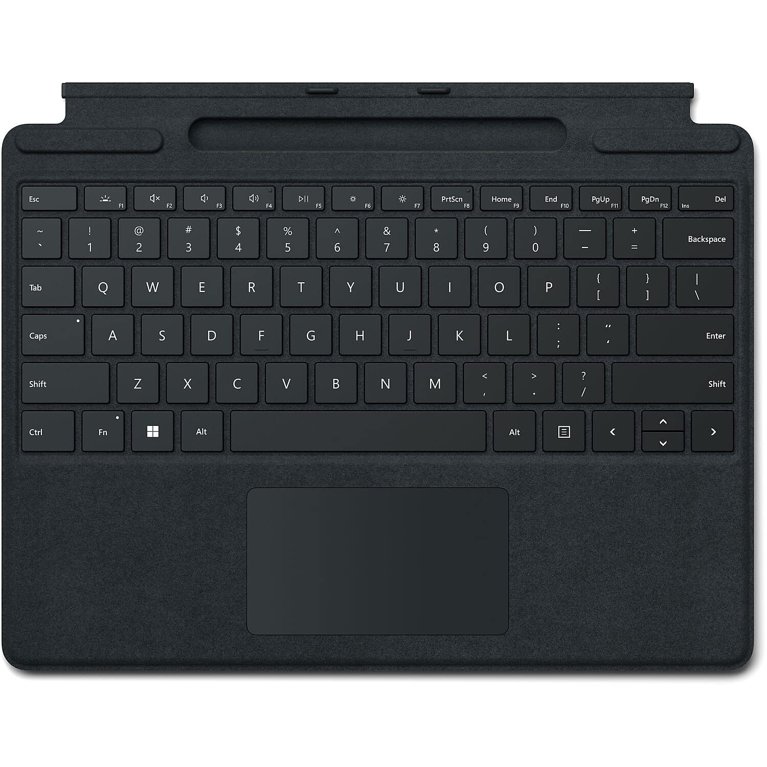 Surface Pro Signature Keyboard with Fingerprint Reader – Black