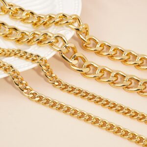 DTWAWA Gold Chain Belts for Womens Dresses Multi Layer Waist Chain Body Belly for Her, 35.4IN