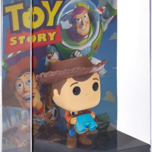 Funko Pop! VHS Cover: Disney - Toy Story, Woody Holding Lenny (Amazon Exclusive)