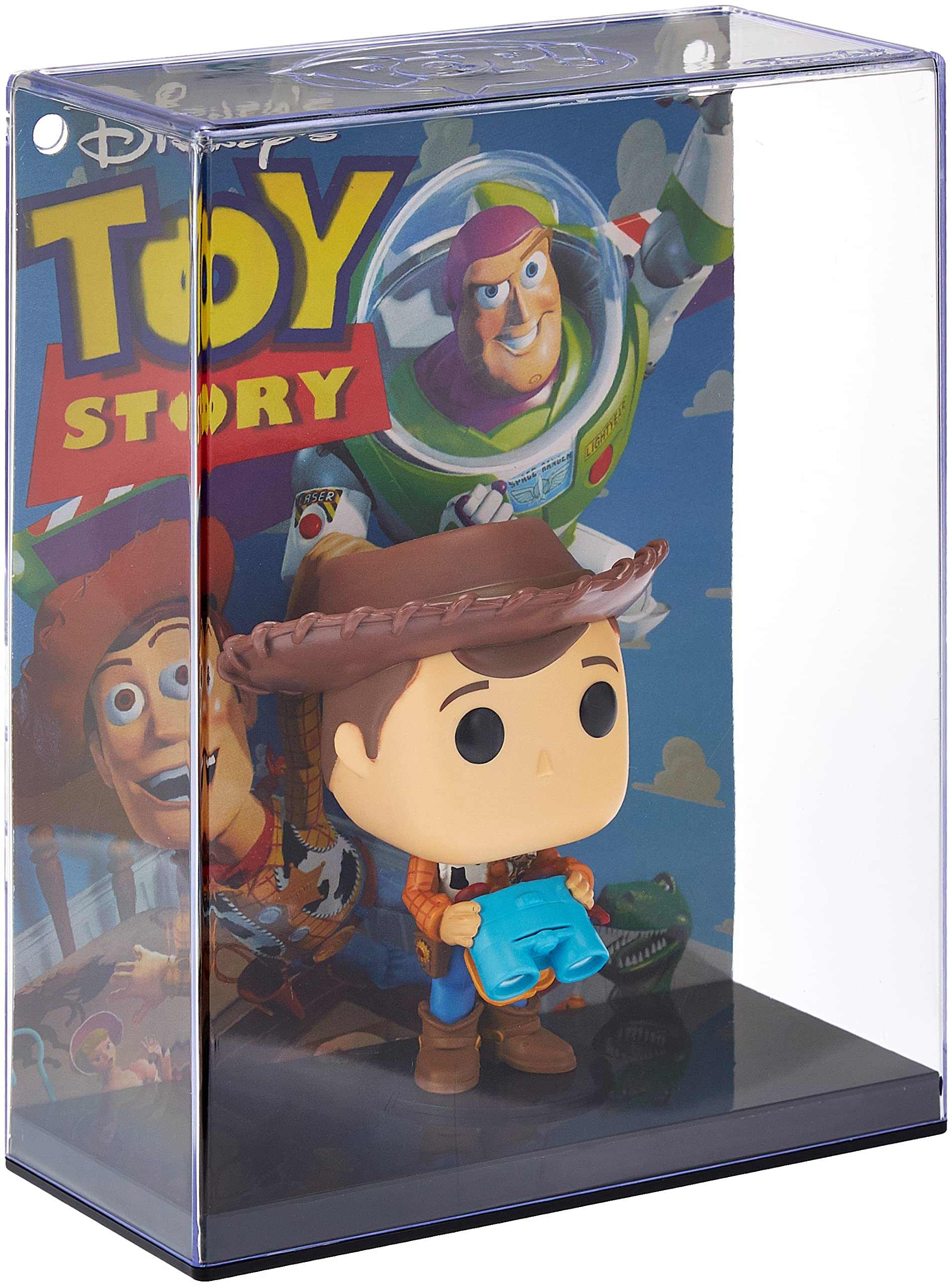 Funko Pop! VHS Cover: Disney - Toy Story, Woody Holding Lenny (Amazon Exclusive)