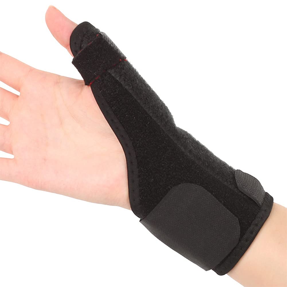 Hand Drums Carpal Tunnel Wrist Brace Thumb Brace Splint Support Stabilising Proctective Brace for Broken Fracture Sprained Sports Injuries Tendonitis Arthritis (Color : Right)