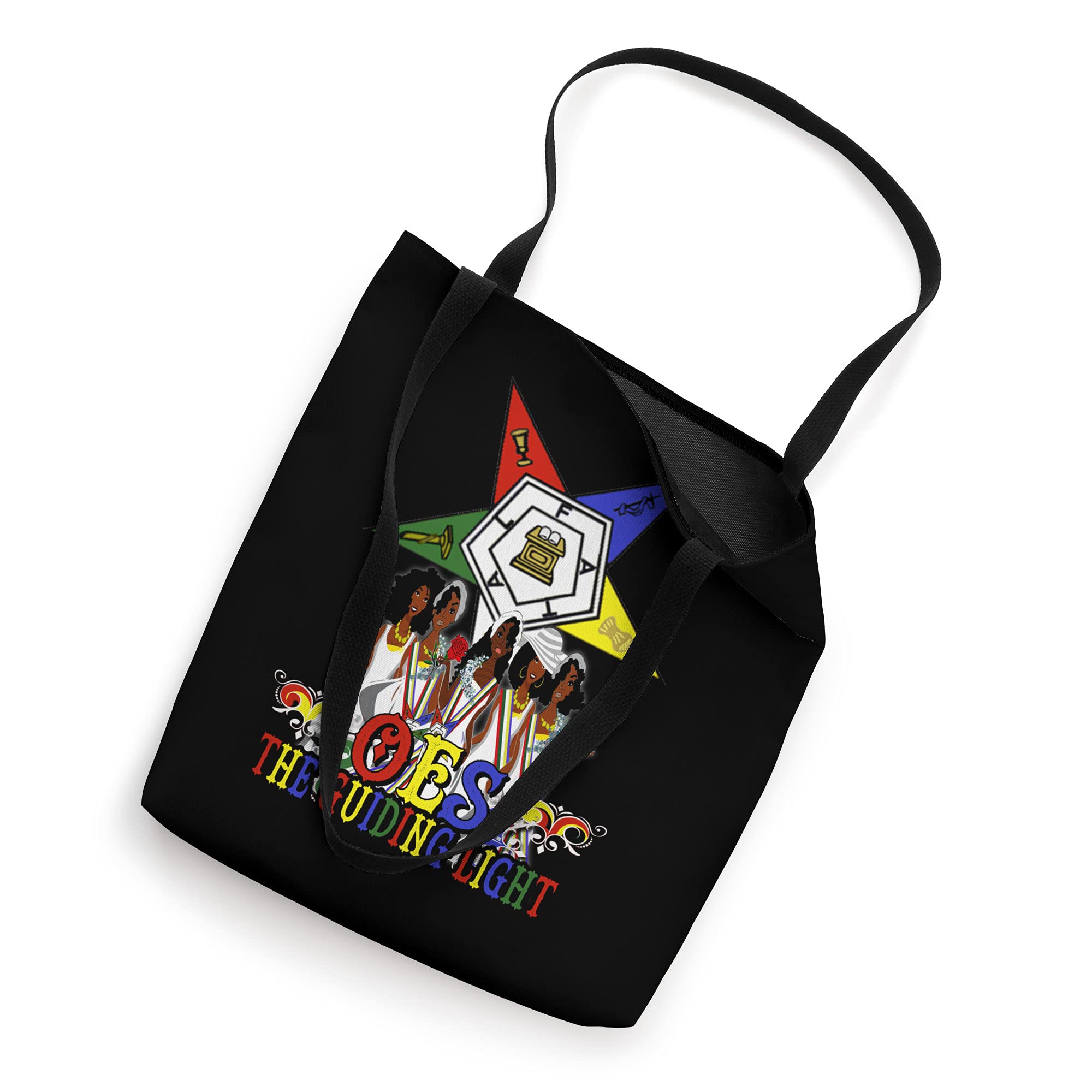 Order Of The Eastern Star OES Ring Diva The Guiding Light Tote Bag