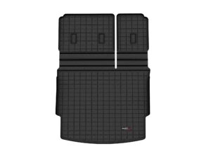 weathertech cargo trunk liner for nissan rogue - behind 2nd row seatback (401405) black