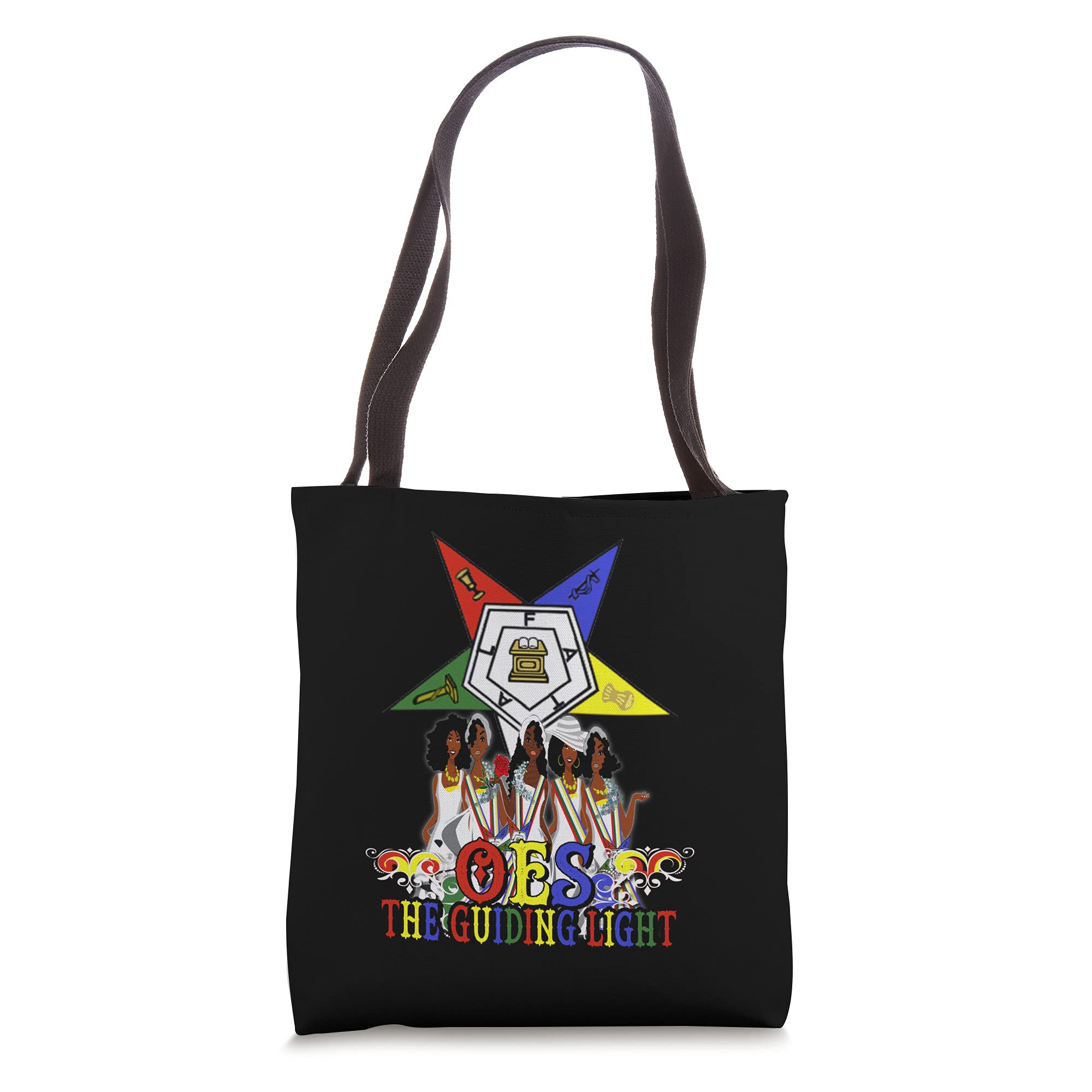 Order Of The Eastern Star OES Ring Diva The Guiding Light Tote Bag